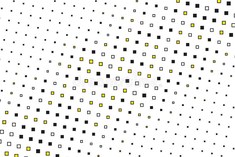 Abstract Geometric Pattern with Small Squares. Design Element ...