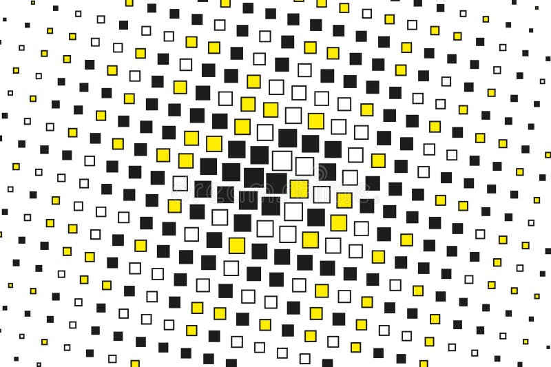 Abstract Geometric Pattern with Small Squares. Design Element ...