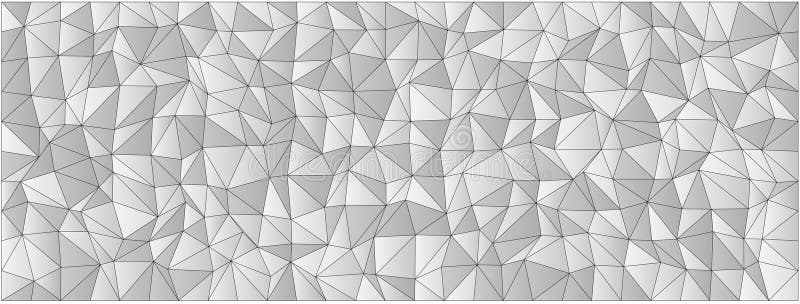 Abstract Geometric Pattern With Triangular Shapes For Modern Design And Backgrounds Stock