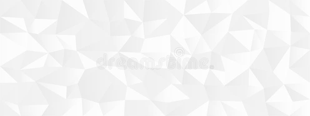 Abstract Geometric Pattern with Triangular Shapes in Subtle White Tones ...