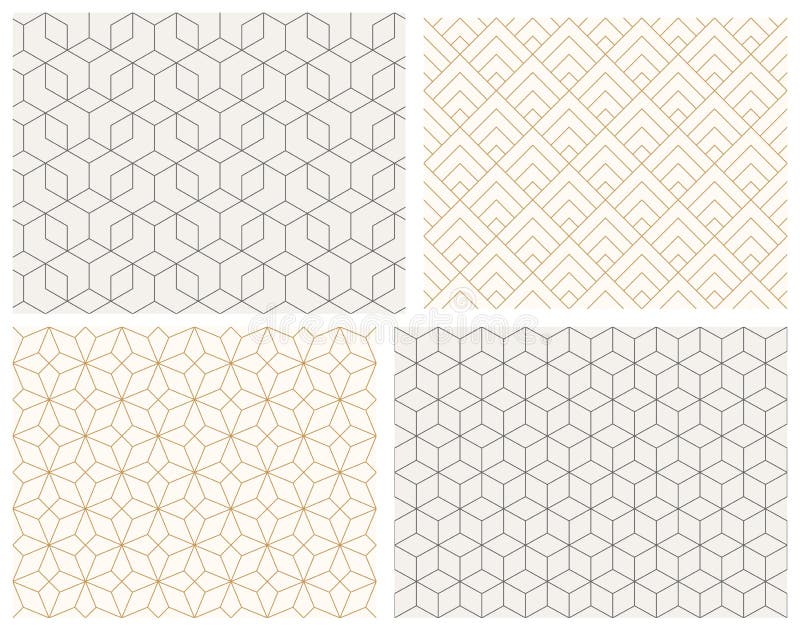 Abstract Geometric Pattern. Universal Seamless Vector Background ...