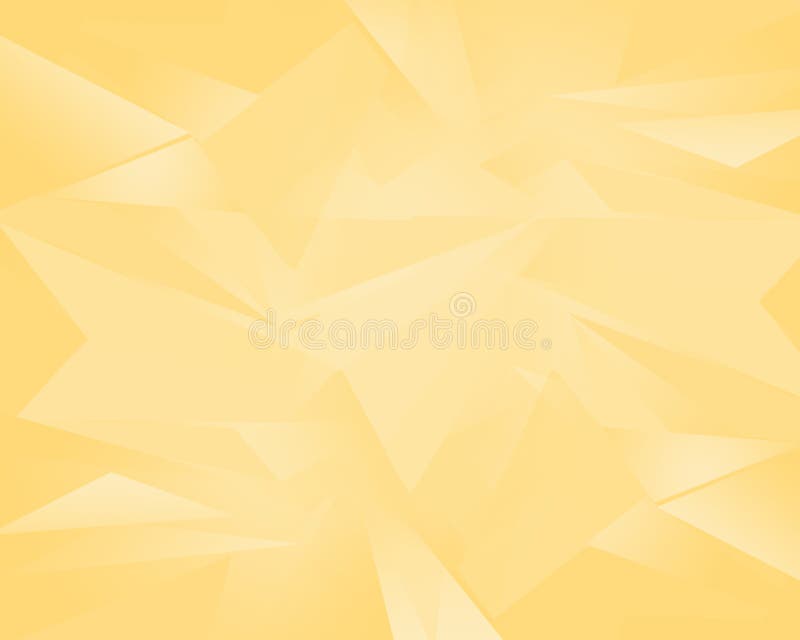 Elegant Yellow Abstract Geometric Background with Light Gradients Stock ...