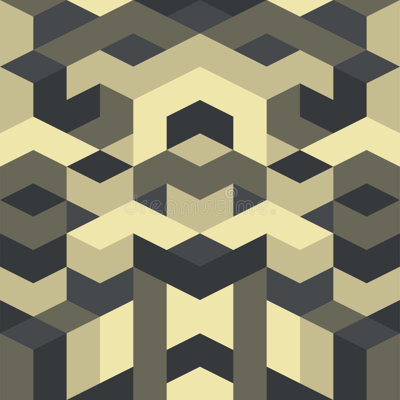 Abstract Geometric Pattern Vector Gothic Art Deco Stock Vector ...