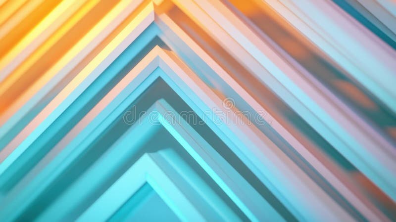 Abstract Geometric Pattern with Vibrant Colors and Dynamic Angles, AI ...