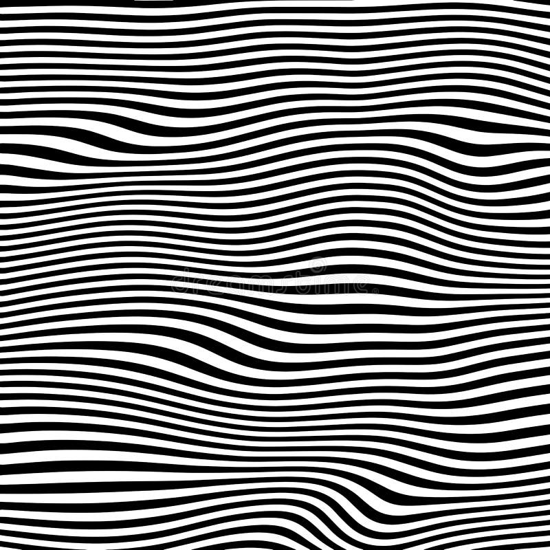 Abstract Geometric Pattern with Visual Distortion Effect Stock ...