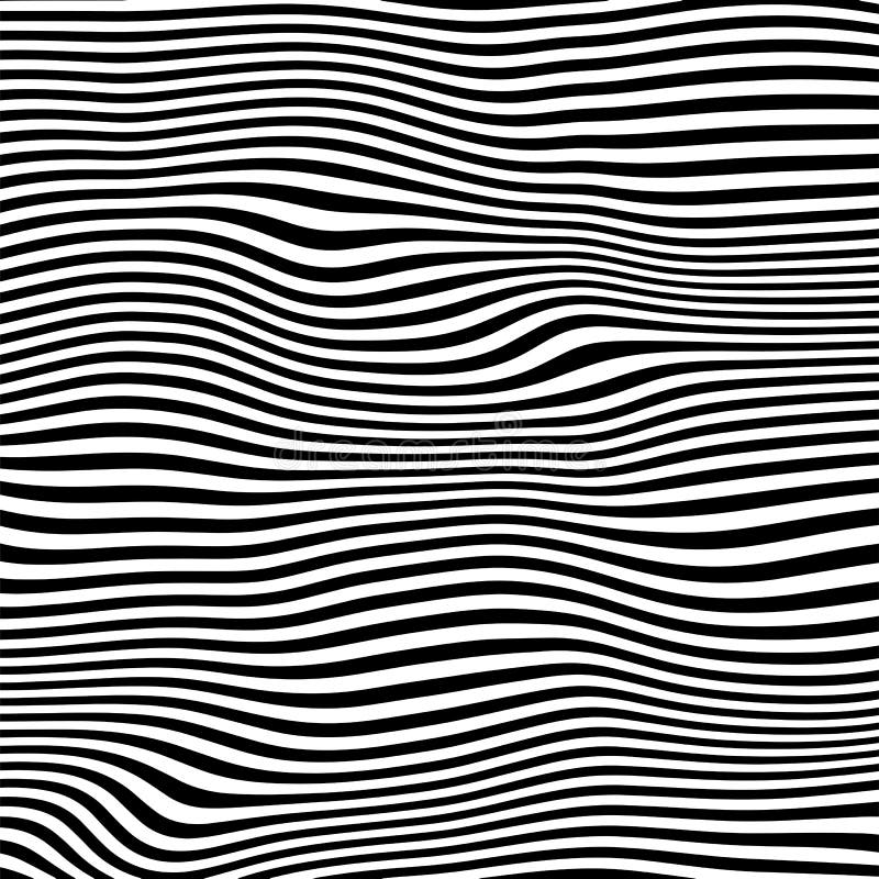 Vector Halftone Lines Curve Op Art Stock Illustrations – 26 Vector ...