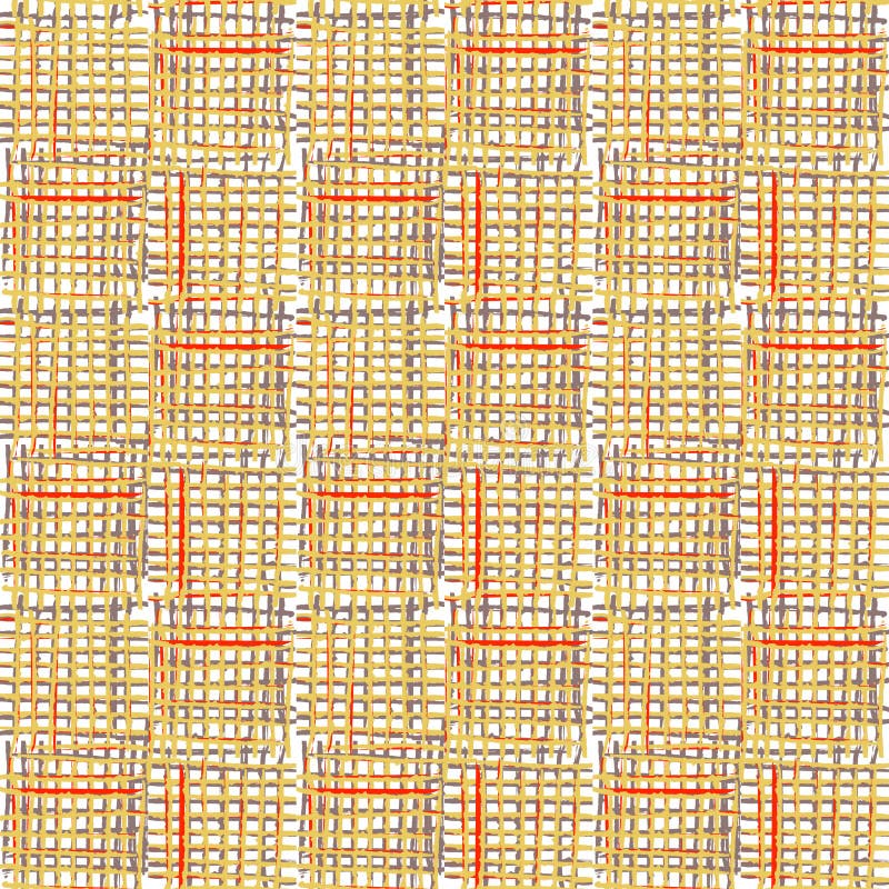 Abstract Geometric Pattern in Weaving Style. Stock Vector ...