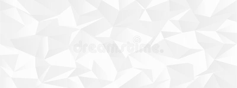 Abstract Geometric Pattern with White Polygonal Shapes for Modern ...
