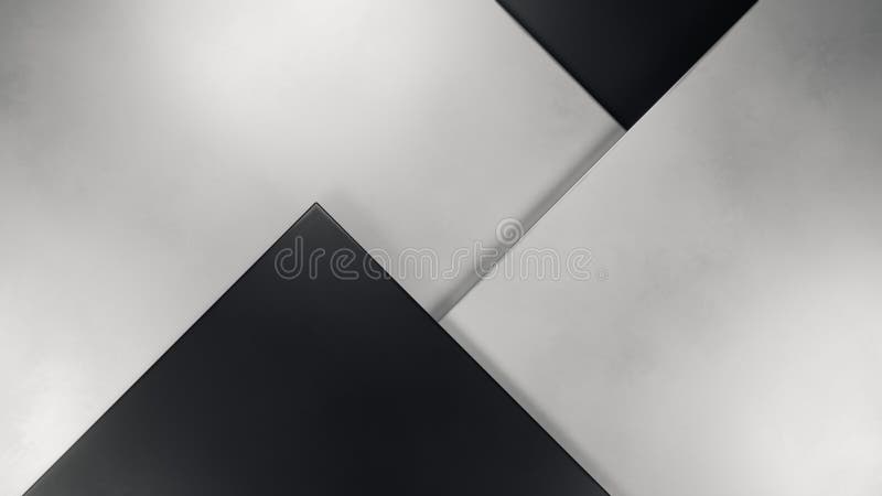 Abstract Geometric Patterns with Angles and Monochrome Tones in a ...