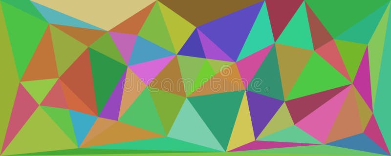 An Abstract Geometric Patterns Composed of Interconnected Triangles in ...