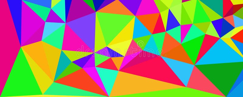An Abstract Geometric Patterns Composed of Interconnected Triangles in ...