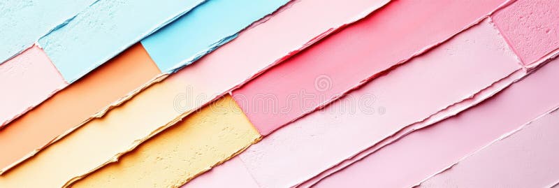 Abstract Geometric Patterns Create a Symmetrical Design in Soft Pastel ...