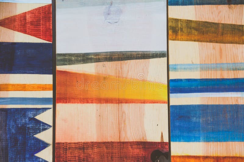 Abstract Geometric Patterns on Wood Stock Photo - Image of background ...