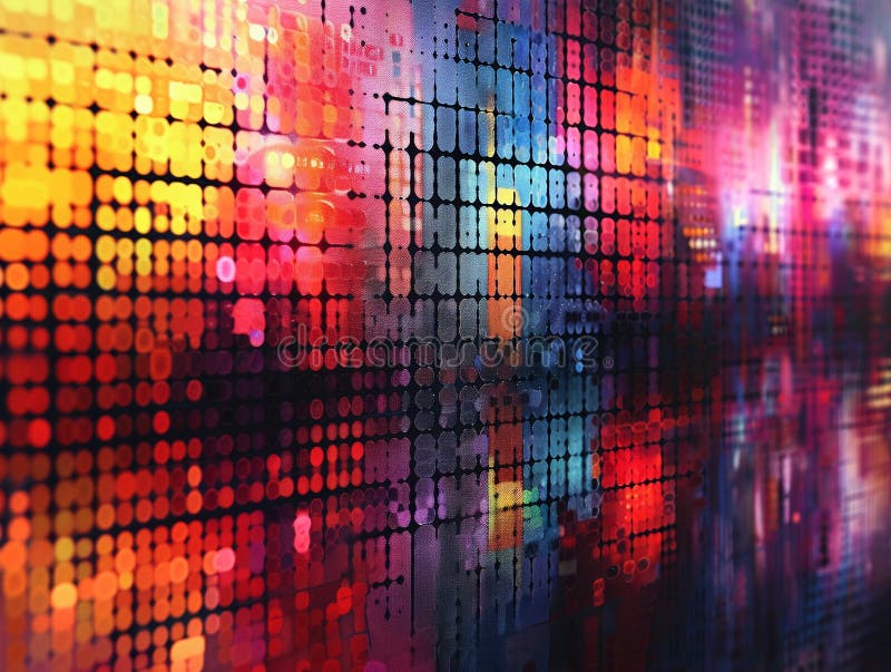 Abstract Geometric Pixel Art for Modern Decor Sharp Angles and Forms ...