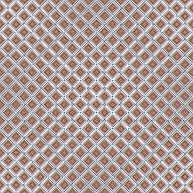 Tile Geometric Plaid Checkered Diamond Colorful Seamless Fabric ...