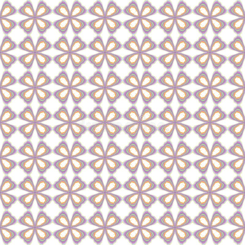 Geometric Abstract Floral Flower Plaid Vintage Vector Pattern Texture ...