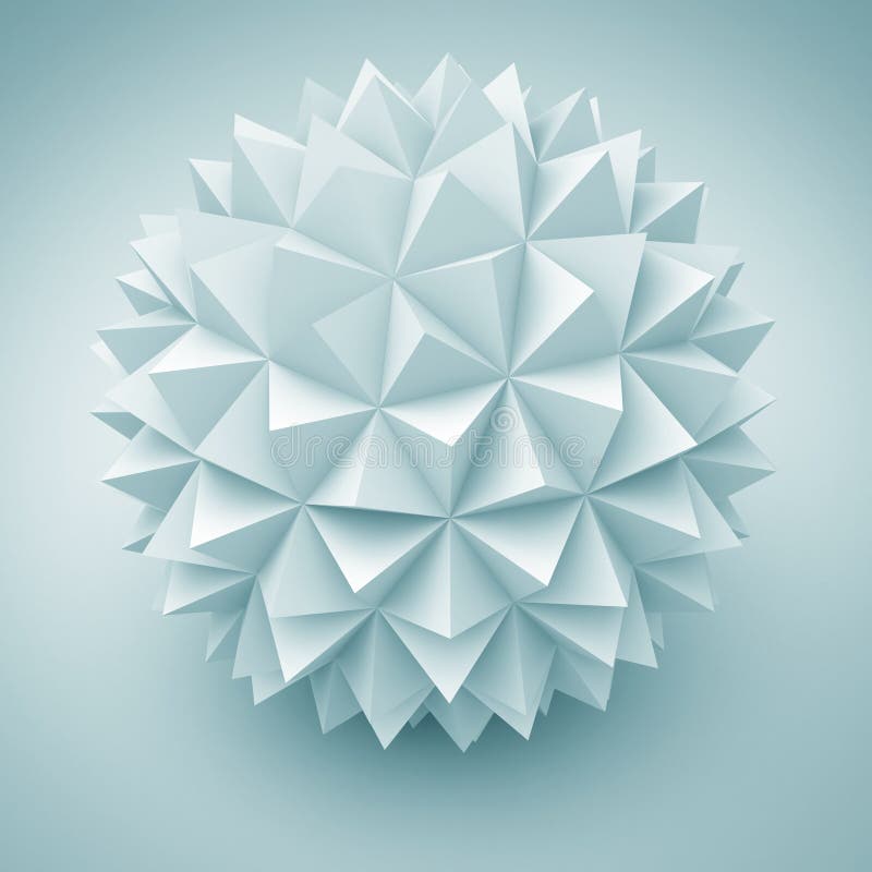 Abstract Geometric Poligon Shape Object Stock Illustration ...