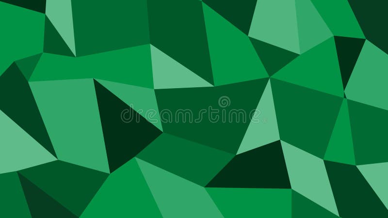 Abstract Geometric Polygon Green Background, Perfect for Wallpaper ...