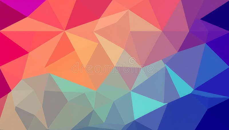 Abstract Geometric Polygon Pattern, Showcasing Modern Graphic Design ...