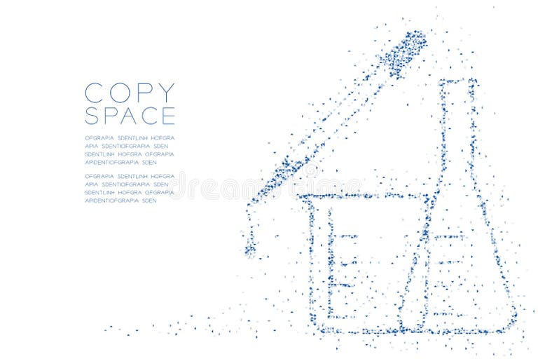 Abstract Geometric Polygon Square Box and Triangle Pattern Dropper ...