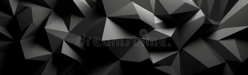 Abstract Geometric Polygonal Background in Dark Foreboding Colors ...