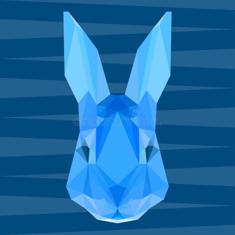 Polygonal Rabbit Stock Illustrations – 389 Polygonal Rabbit Stock ...