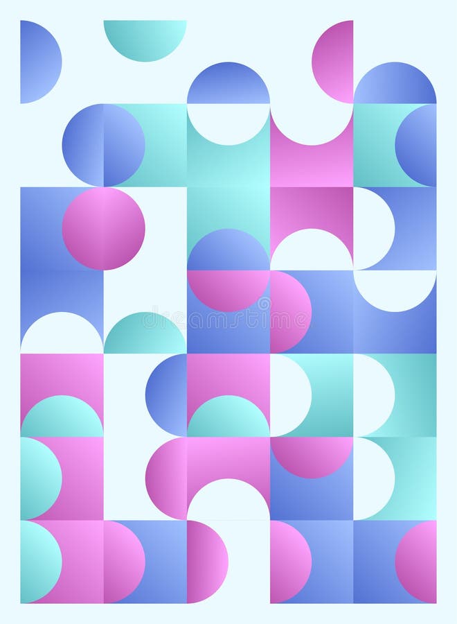 Abstract; Geometric Poster Cover Flyer Designs. Vector Illustration ...