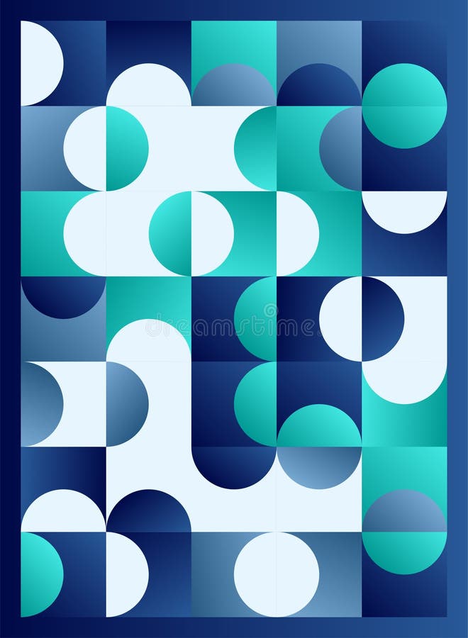 Abstract; Geometric Poster Cover Flyer Designs. Vector Illustration ...