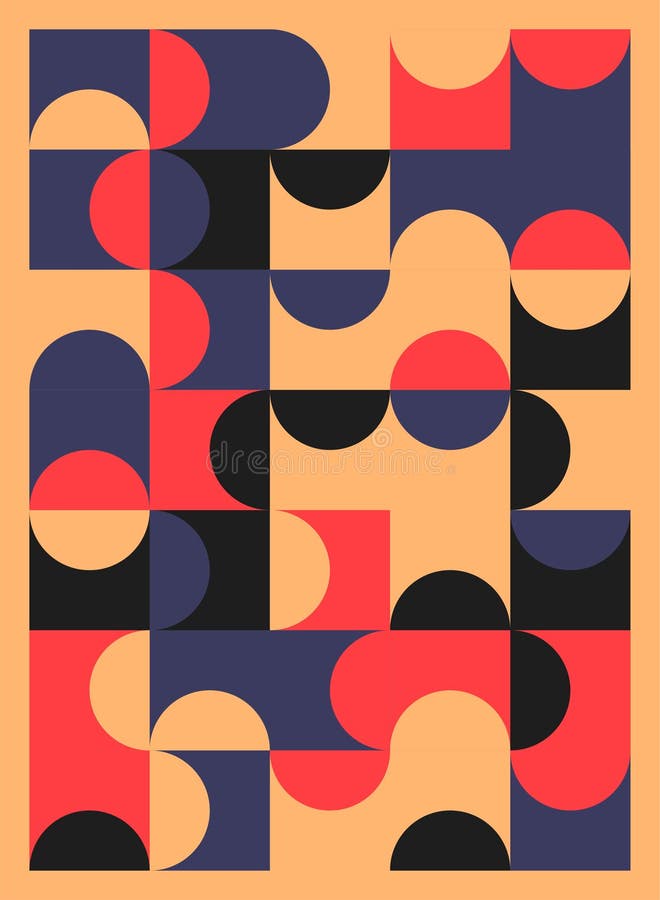 Abstract; Geometric Poster Cover Flyer Designs. Vector Illustration ...