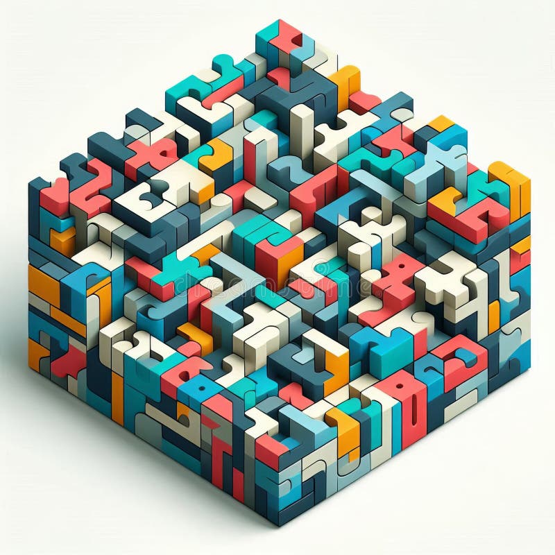 449 Interlocking Geometric Abstract Stock Photos - Free & Royalty-Free ...