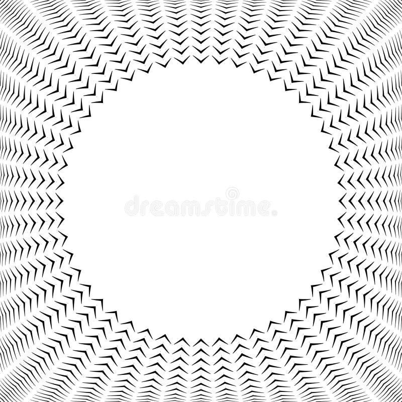 Geometric radial element. stock illustration. Illustration of design ...
