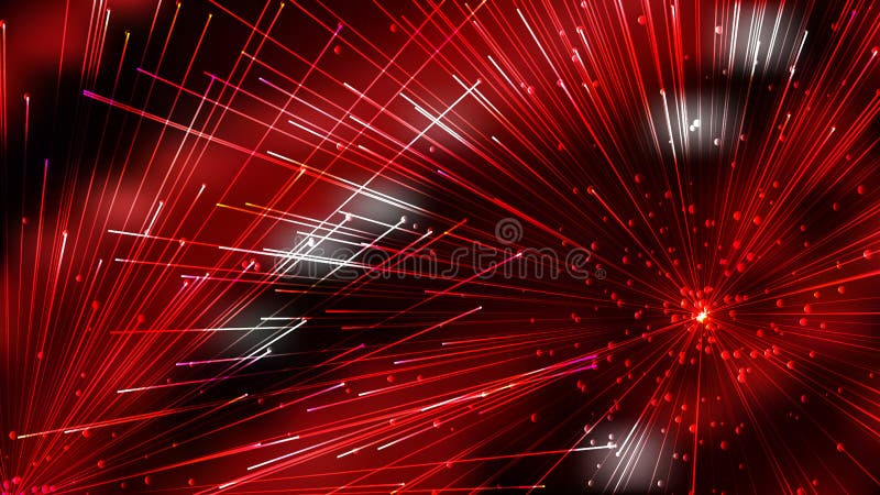 Abstract Geometric Random Irregular Lines Red and Black Background ...