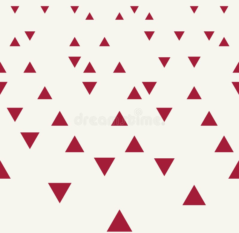 Abstract Geometric Red Graphic Design Triangles 3d Perspective Pattern ...