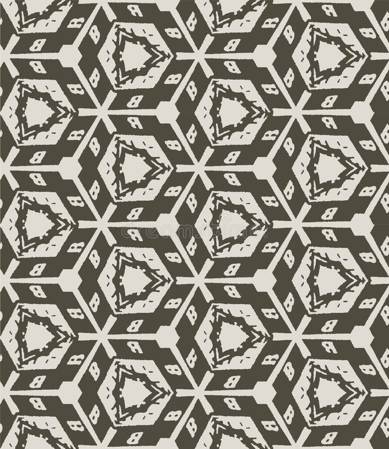 Abstract Geometric Repeating Pattern In Vector Format Stock Vector