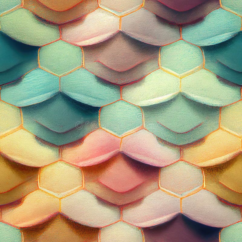 Abstract Geometric Repetitive Seamless Pattern Background Made with ...