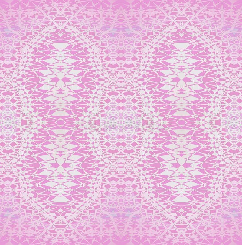 Regular Seamless Ornate Ornamental Pattern Pink and Violet, Shining and ...