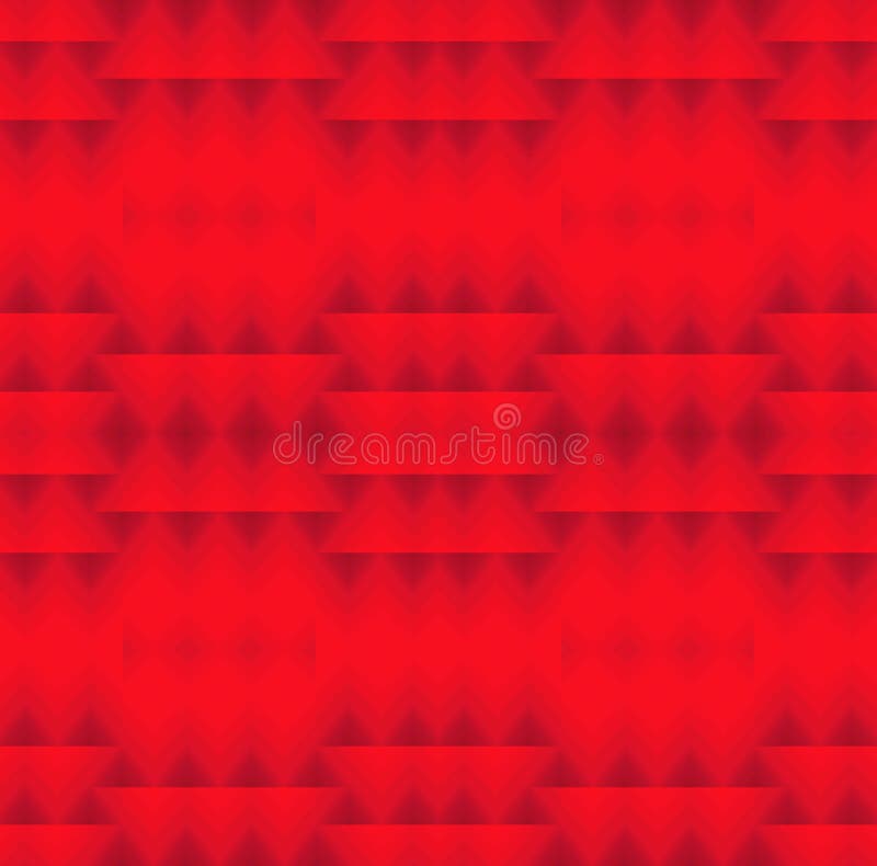Regular Triangles and Diamond Pattern Purple on Red Stock Illustration ...