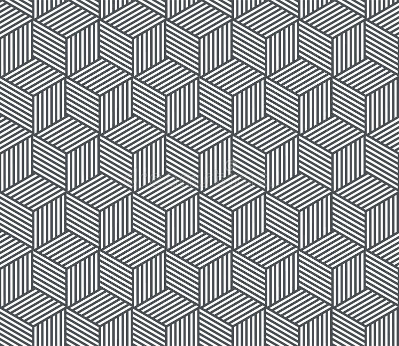 Abstract Geometric Seamless Pattern Background. Vector Polygon Grid ...