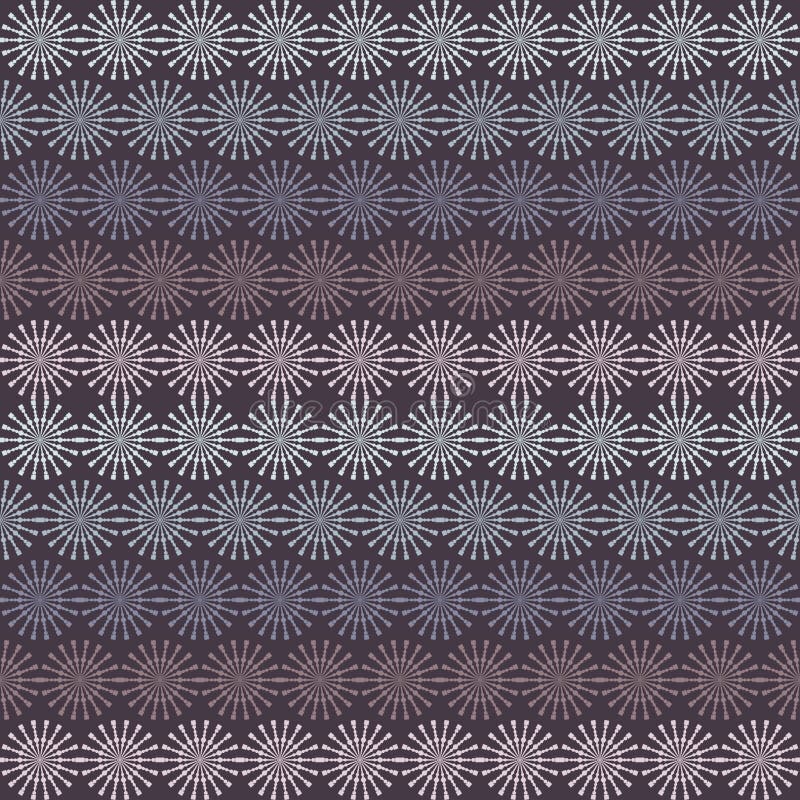 Abstract Geometric Seamless Pattern with Circle and Line. Stock Vector ...