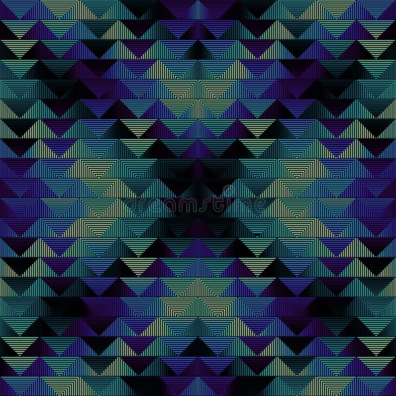 Geometric Abstract Pattern Moire Overlay Style. Abstract Square Texture ...