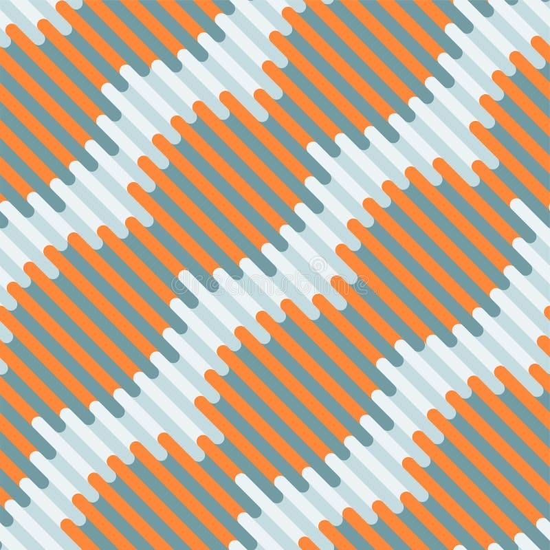 Abstract Geometric Seamless Pattern from Sloping Lines. Vector ...