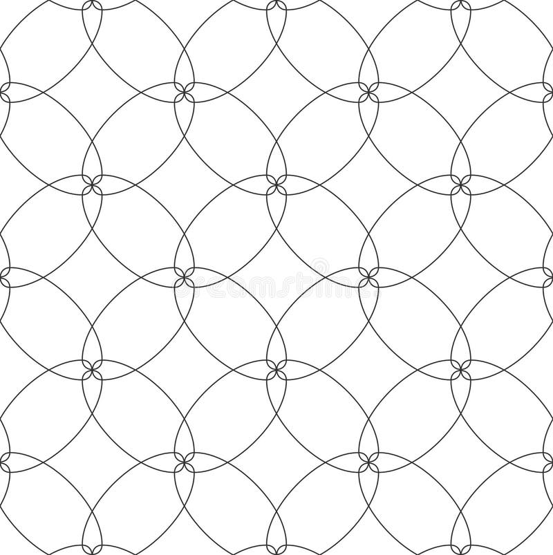 Seamless Pattern of Thin Lines. Stock Vector - Illustration of oblique ...