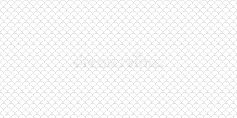 Abstract Geometric Seamless Scale Pattern Vector Background Stock ...