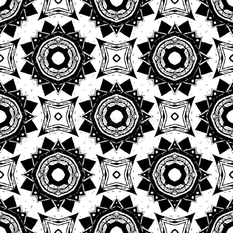 Abstract Geometric Repeating Pattern In Vector Format Stock Vector Illustration Of