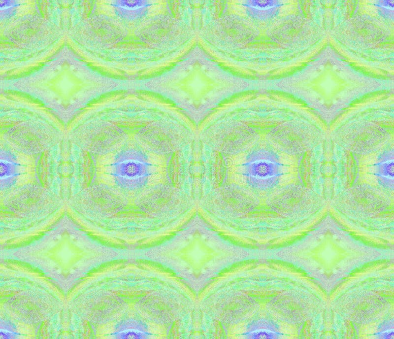 Regular Circle and Diamond Pattern Mint Green Purple Stock Illustration ...