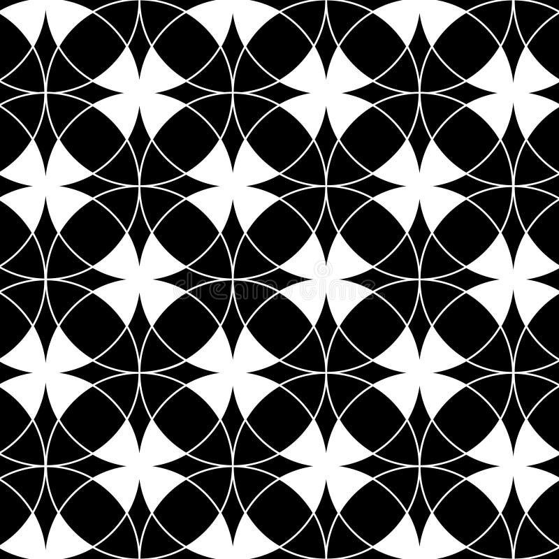 Abstract Geometric Seamless Vector Print Pattern Stock Vector ...