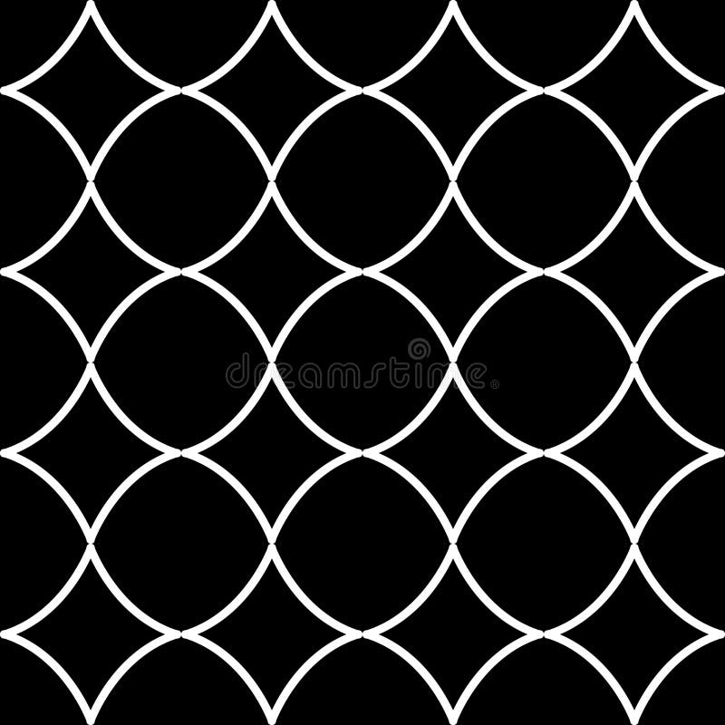The Abstract Geometric Seamless Vector Print Pattern Stock Vector ...