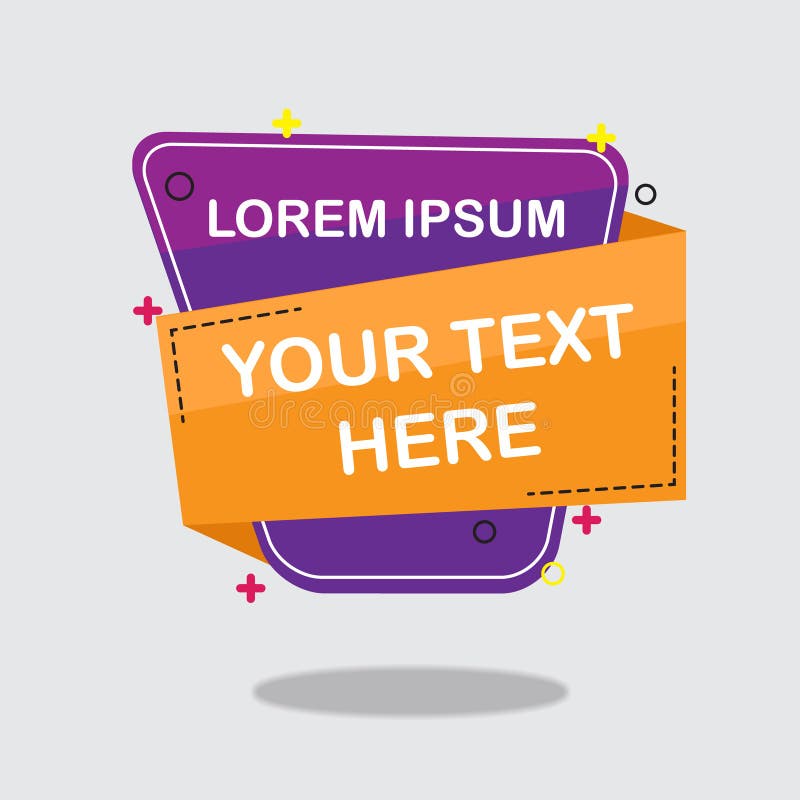 Abstract Geometric Shape Banner Stock Vector - Illustration of abstract ...