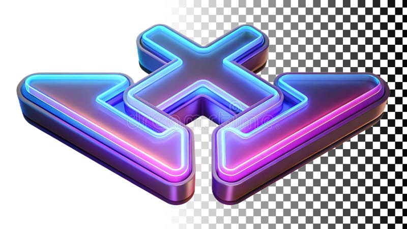 Abstract Geometric Shape, 3D Form for Modern Designs Png Transparent ...