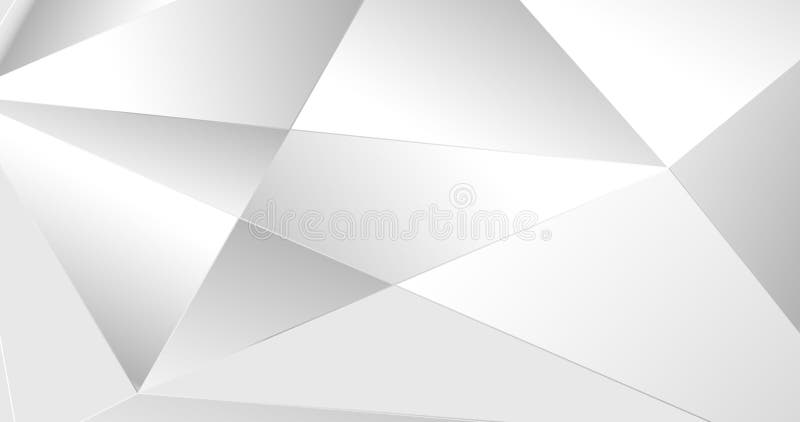 Abstract Geometric Shape with a Glowing Light Dynamic Blue Color ...